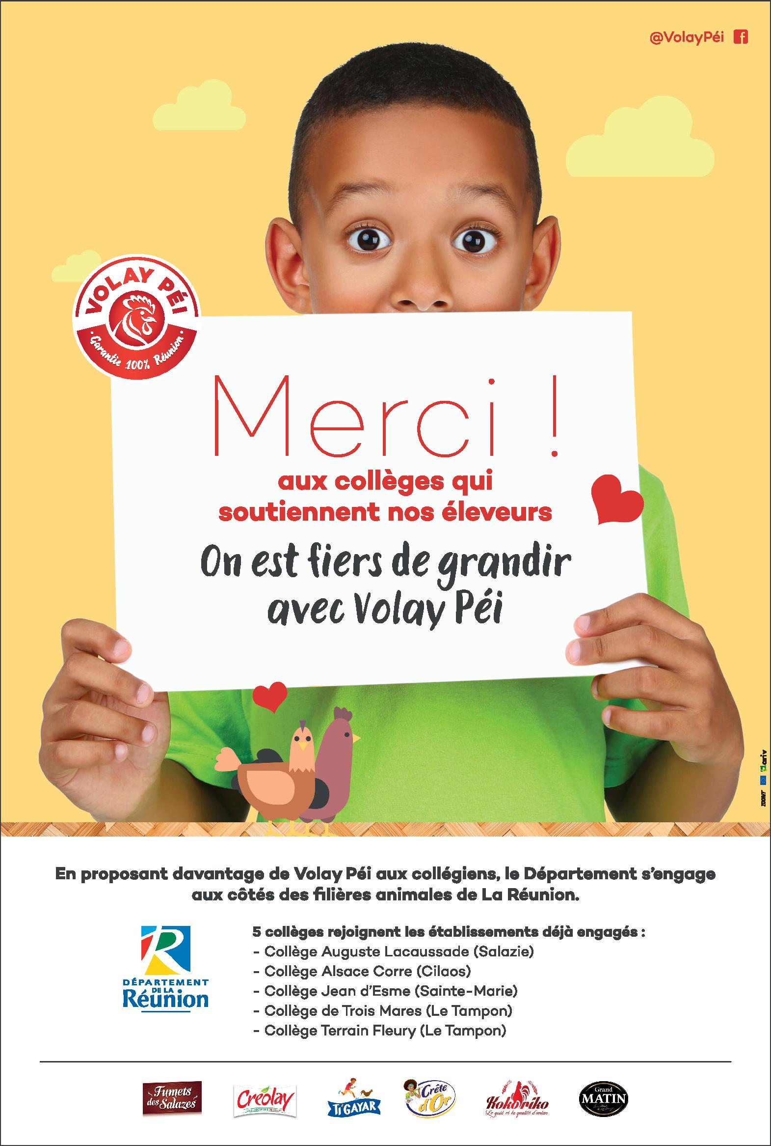 5 nouvelles conventions signées en faveur de la production de Volay Péi